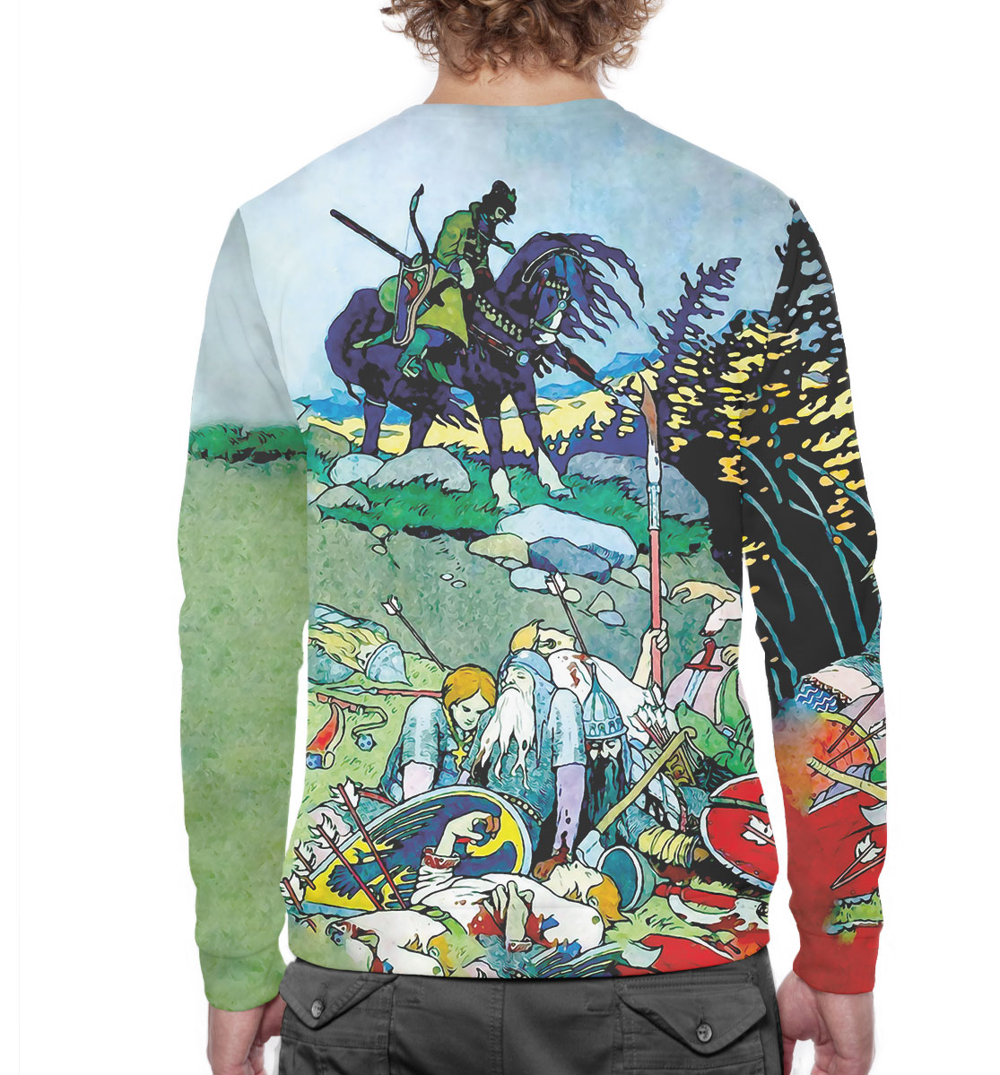 Мужской свитшот Из сказки (Русские народные сказки) за 2699 ₽ на заказ ...